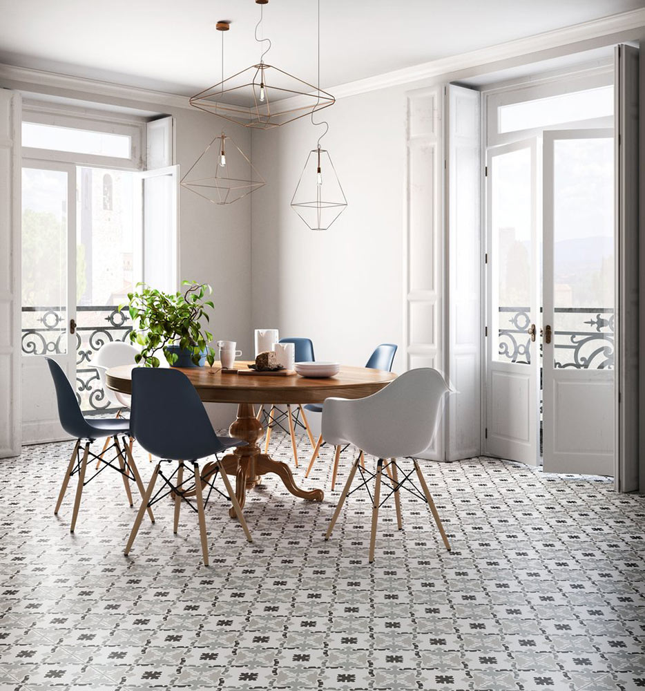 Коллекция Patchwork Black White от Sant Agostino — купить черную плитку ...